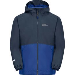 Jack Wolfskin 3-in-1 Jacke "Iceland", TEXAPORE CORE SOFT TASLAN 2L, für Kinder, blau, 176