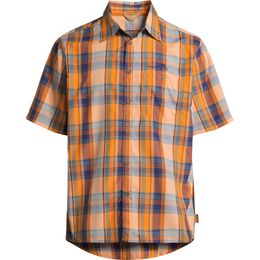 Moorhead Freizeithemd "Loren", Regular Fit, Kurzarm, Kent-Kragen, für Herren, orange, 48