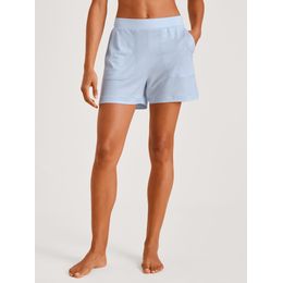 Calida DSW Cooling Schlafshorts, Eingrifftaschen, für Damen, blau, M