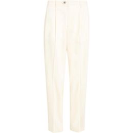 Chinohose Tommy Hilfiger "RELAXED STRAIGHT CHINO PANT" Gr. 38, N-Gr, beige (classic_beige) Damen Hosen Gerade