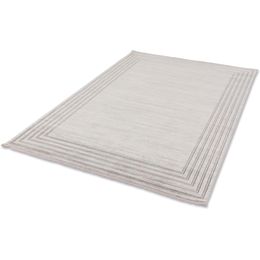 Teppich Astra "Vercelli 231/232 Kurzflorteppich" Teppiche Gr. B/L: 160 cm x 230 cm, 9 mm, 1 St., silberfarben Esszimmerteppiche