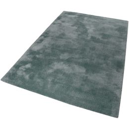 Hochflor-Teppich Esprit "Relaxx" Teppiche Gr. B/L: 200 cm x 290 cm, 25 mm, 1 St., grün (grün, grau) Esszimmerteppiche