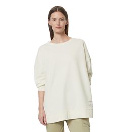 Marc O'Polo Sweatshirt MARC O'POLO "Oversized" Gr. S, weiß (creamy white) Damen Sweatshirts