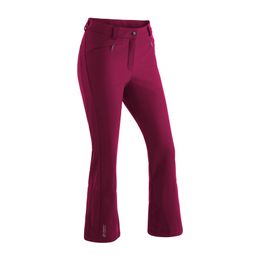 Skihose Maier Sports "Mary" Gr. 18, Kurzgrößen, pink (magenta) Damen Hosen Sporthosen
