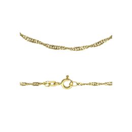 Collierkettchen Firetti "Schmuck Geschenk Gold 333 Halsschmuck Halskette Goldkette Singapur" Halsketten Gr. 45, Gelbgold 333, Breite: 1,7 mm, gelb (gelbgoldfarben> <gelbgoldfarben) Damen Colliers