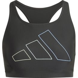 Adidas Performance Bikini-Oberteil, Racerback, für Damen, schwarz, S