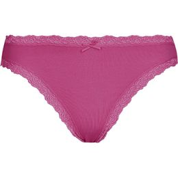 Nina von C. Jazzpants, 3er-Pack, Spitzen-Details, für Damen, pink, 36