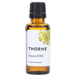 Thorne Research, Vitamin D/K2, 1 fl oz (30 ml) [930,00 EUR pro kg]