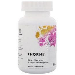 Thorne Research, Basic Prenatal, 90 Kapseln [376,67 EUR pro kg]