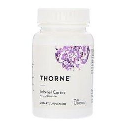 Thorne Research, Adrenal Cortex, 60 Capsules [795,00 EUR pro kg]