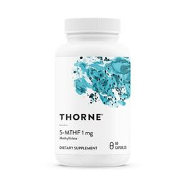 Thorne Research, 5-MTHF, 1mg, 60 Veg. Kapseln [17.900,03 EUR pro kg]