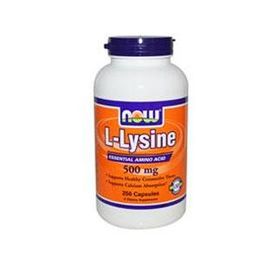 Now Foods L-Lysin 500 mg pharmazeutische Reinheit - 250 Kapseln [135,20 EUR pro kg]