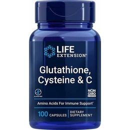 Life Extension, Glutathione Cysteine & C, 100 Kapseln [39,43 EUR pro kg]