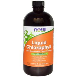 Now Foods Liquid Chlorophyll, Mint Flavor, 16 fl oz (473 ml) [37,84 EUR pro kg]