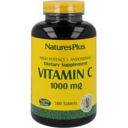 Nature, s Plus, Vitamin C 1000mg, 180 Tabletten [182,78 EUR pro kg]