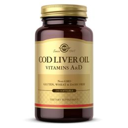 Solgar, Cod Liver Oil, 250 Softgels [79,50 EUR pro kg]