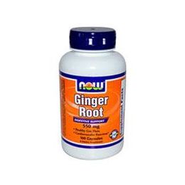 Now Foods Ginger Root 550 mg Ingwer - 100 Kapseln [234,55 EUR pro kg]