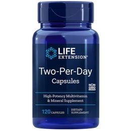 Life Extension, Two-per-Day, 120 Kapseln US-Version [598,00 EUR pro kg]