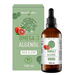 Sinoplasan, Omega 3 Algenöl DHA + EPA 100ml Orange [205,00 EUR pro kg]