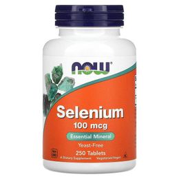 Now Foods, Selenium, 100 mcg, 250 Tabletten [436,00 EUR pro kg]