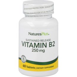 Natures Plus, B-2 (B2), 250 mg, 60 Tabletten - zeitverzögert! [1.326,66 EUR pro kg]
