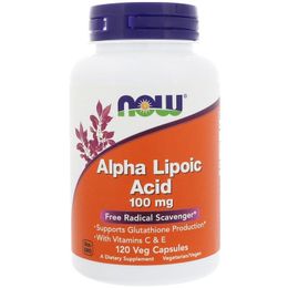 Now Foods, Alpha Lipoic Acid 100 mg 120 veg. Kapseln [198,33 EUR pro kg]