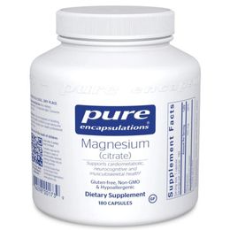 Pure Encapsulations Magnesium citrate 150mg, 180 veg Kapseln [159,56 EUR pro kg]