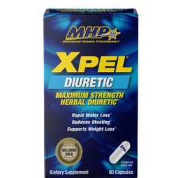 MHP, XPEL, herbal diuretic, 80 Kapseln [66,33 EUR pro kg]