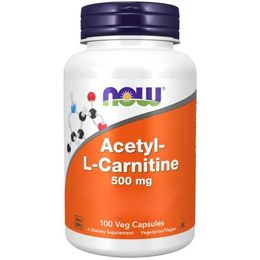 Now Foods, Acetyl-L-Carnitin, 500 mg, 100 vegetarische Kapseln [179,00 EUR pro kg]