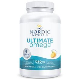Nordic Naturals, Ultimate Omega, Zitronen Geschmack, 1280mg, 180Weichkapseln [96,50 EUR pro kg]