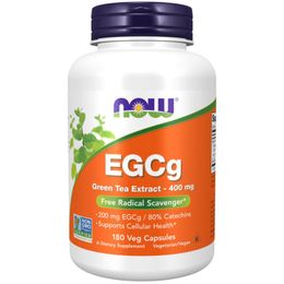 Now Foods, EGCg, Green Tea Extract, 400 mg, 180 Vcaps [236,25 EUR pro kg]