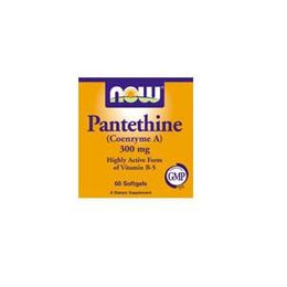 Now Foods Now, Foods, Pantethine (Coenzym A) 300 mg - 60 Softgels [1.105,55 EUR pro kg]