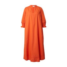 Saint Tropez Kleid 'Drew' Damen Größe 36 dunkelorange Winterkleid