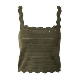 ABOUT YOU Top 'Biba' Damen Gr&ouml;&szlig;e M khaki