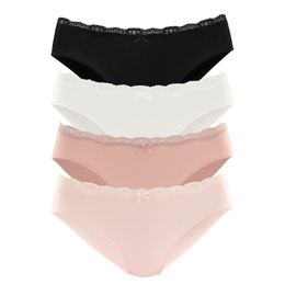 Lascana Panty female Pink, Black, White size 48/50