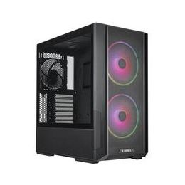Lian Li LANCOOL 216 RGB , Tower-Geh&auml;use schwarz, Tempered Glass