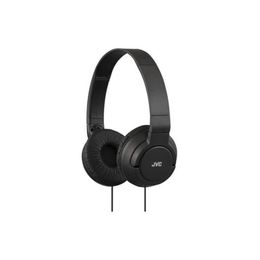 JVC HA-S180 lightweight headphones. Black