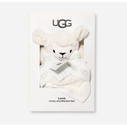 UGG Australia UGG® Set aus Lamb Lovey und Decke in White, Größe One Size