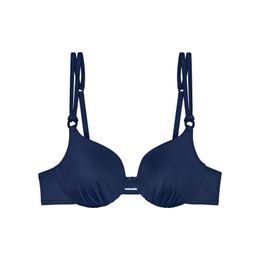Triumph - Bikini Top gefüttert - Dark blue 46E - Summer Mix & Match - Bademode für Frauen