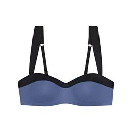 Triumph - Bikini Top gefüttert mit abnehmbaren Trägern - Blue 40C - Summer Glow - Bademode für Frauen
