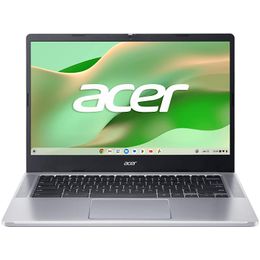 Acer 314 (CB314-4H-345E), Chromebook, mit 14 Zoll Display, Intel® Core™ i3,i3-N305 Prozessor, 4 GB RAM, 128 eMMC, UHD Graphics, Pure Silver, Google Chrome OS