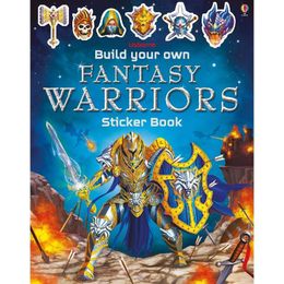 Build Your Own Fantasy Warriors Sticker Book - Simon Tudhope, Kartoniert (TB)