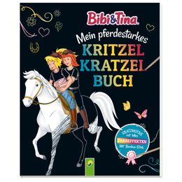Bibi & Tina - Mein pferdestarkes Kritzel-Kratzel-Buch, Kartoniert (TB)