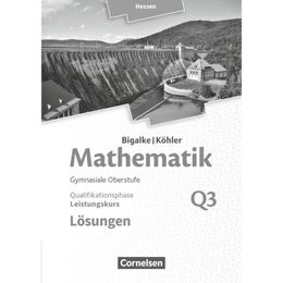 Cornelsen Bigalke/Köhler: Mathematik - Hessen - Ausgabe 2016 - Leistungskurs 3. Halbjahr - Norbert Köhler, Anton Bigalke, Gabriele Ledworuski, Horst Kuschnerow, Kartoniert (TB)