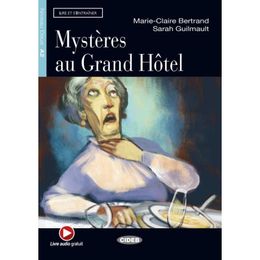 Mystères au Grand Hôtel, m. Audio-CD - Marie-Claire Bertrand, Sarah Guilmault, Kartoniert (TB)