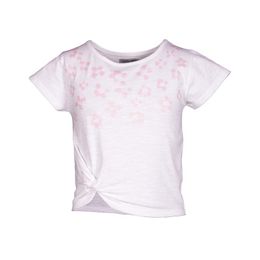 happy girls - T-Shirt GLITTER PRINT in rose, Gr.122