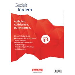 Cornelsen Gezielt fördern - Lern- und Übungshefte Deutsch - 5./6. Schuljahr, Gebunden