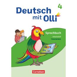 Cornelsen Deutsch mit Olli - Sprache 2-4 - Ausgabe 2021 - 4. Schuljahr, Kartoniert (TB)