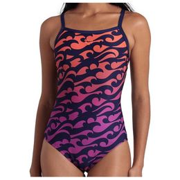 arena - Women's Surfs Up Swimsuit Lightdrop Back - Badeanzug Gr 36 bunt