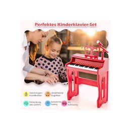 KOMFOTTEU Spielzeug-Musikinstrument Keyboard mit 37 Tasten